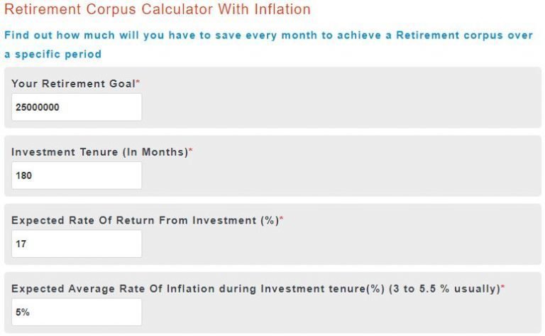 Retirement Calculator With Inflation - Check How Much You Need To Save ...